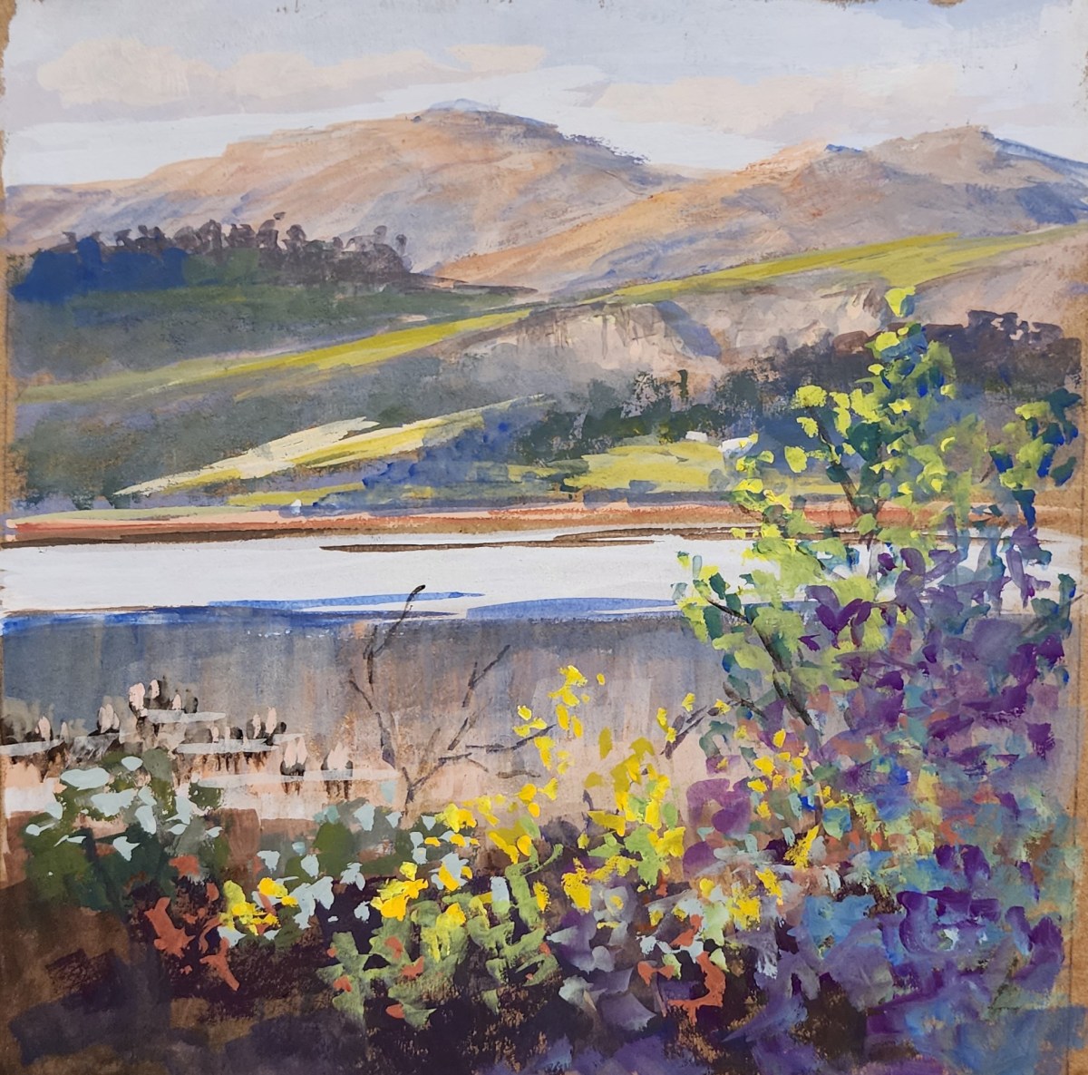 No 3. Postcard : Life by the River – Lindy Whitton Studio